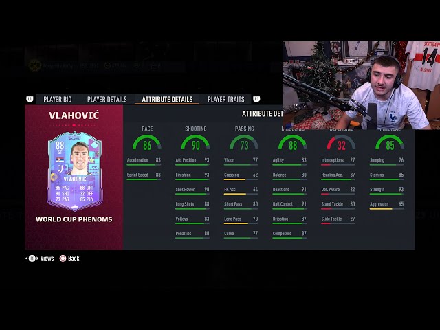 FIFA 23 Ultimate Team World Cup Phenoms Dusan Vlahovic SBC: How to complete, expected costs, and ...