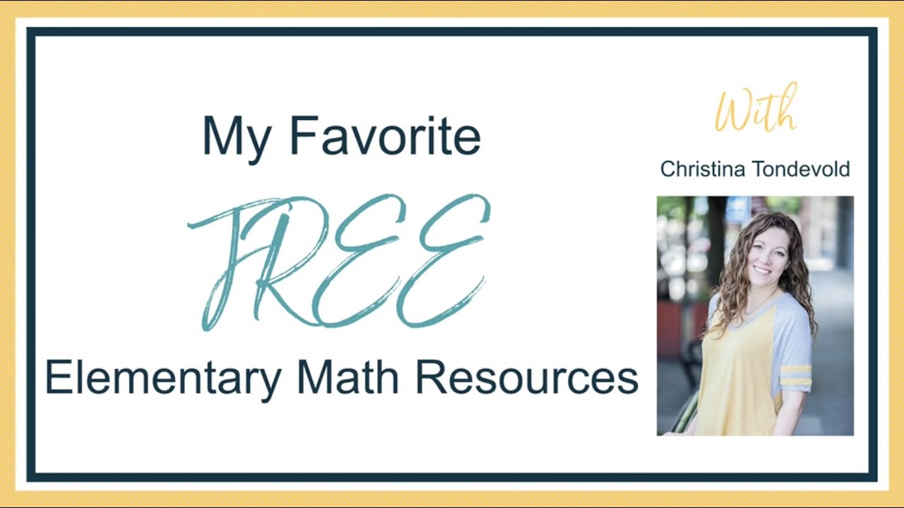My Favorite Free Math Resources