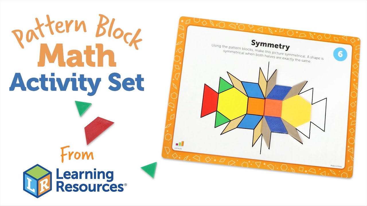 Pattern Block Math Activity Set
