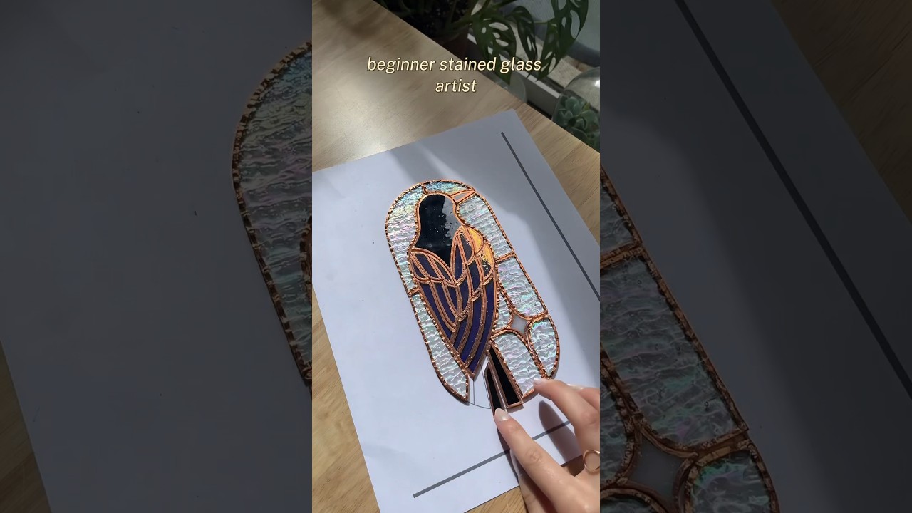 I wish I knew this as a stained glass beginner #stainedglass