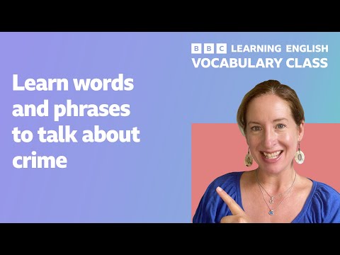 Vocabulary Class: Learn words to talk about crime🕵️♀️