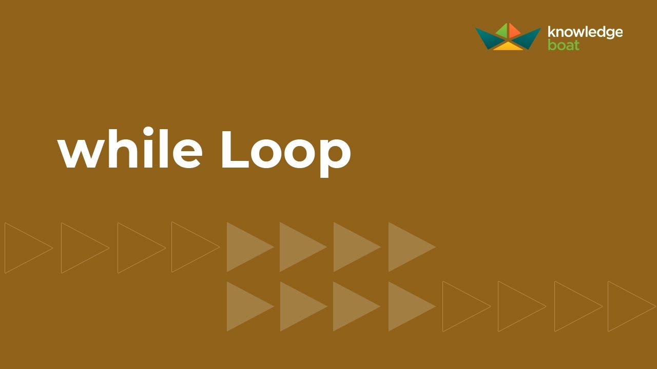 while Loop | ICSE Computer Applications | Java & BlueJ