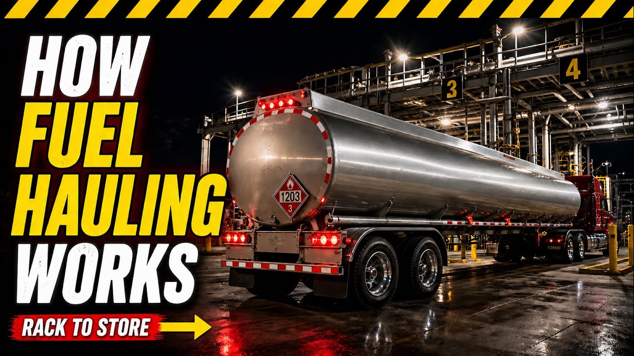 How Fuel Hauling REALLY Works | Full Rack-to-Store Tanker Process
