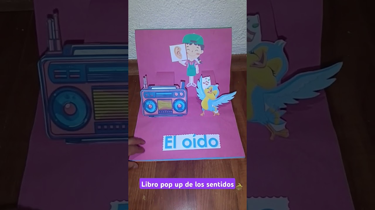 Material didáctico: Libro pop up  