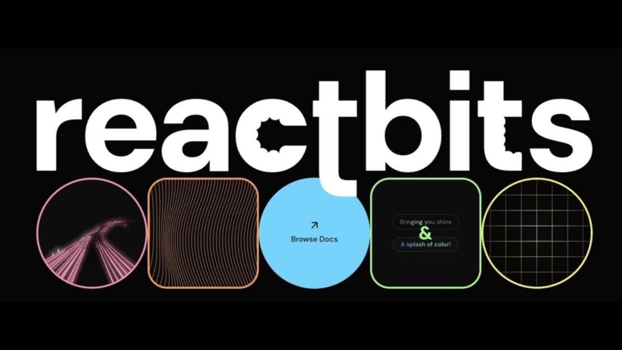 Unlock Stunning UI Animations with React Bits — Free React Component Library!