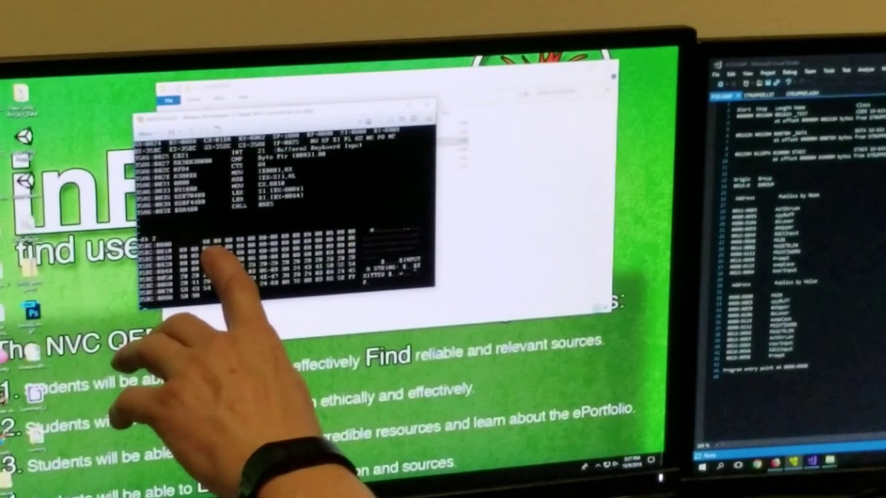 MS-DOS symdeb debugging tutorial part2