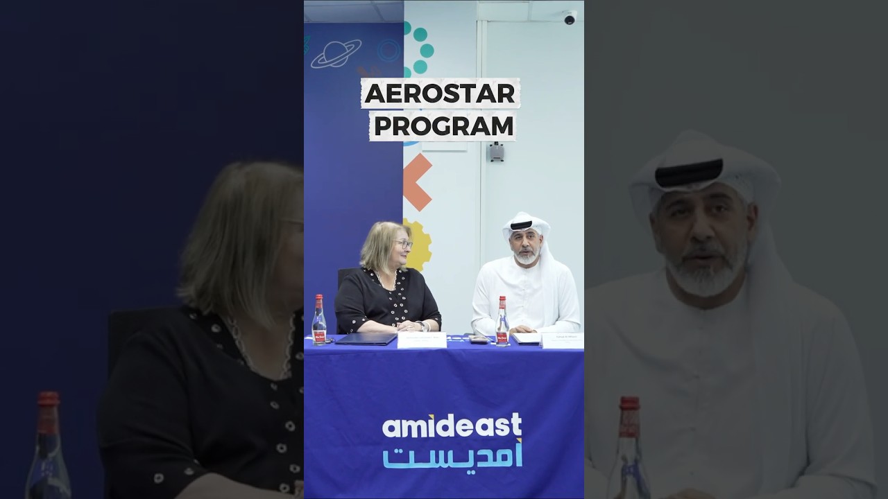 Explore aviation careers with AeroSTAR, launched by Boeing and Amideast!