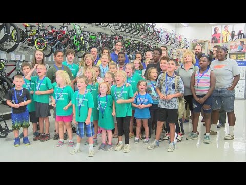 30 kids go on shopping spree at Academy Sports + Outdoors