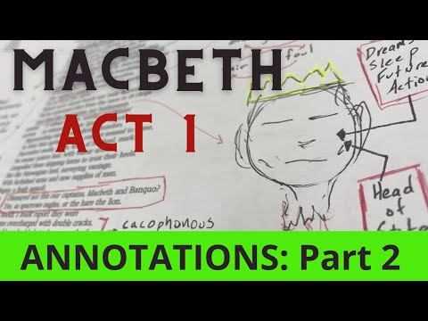 Macbeth Annotations: Act 1: Scene 3