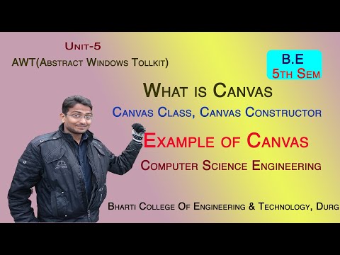 Define Canvas | Canvas Class | Example of Canvas | By Mr. Neetish Chandrakar