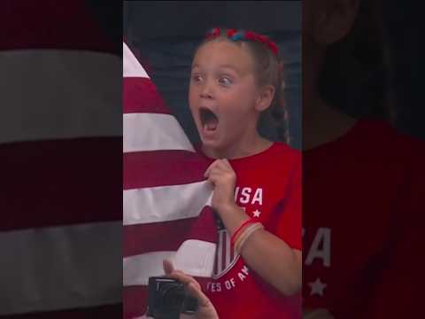 Katie Ledecky made this girl’s YEAR 😍