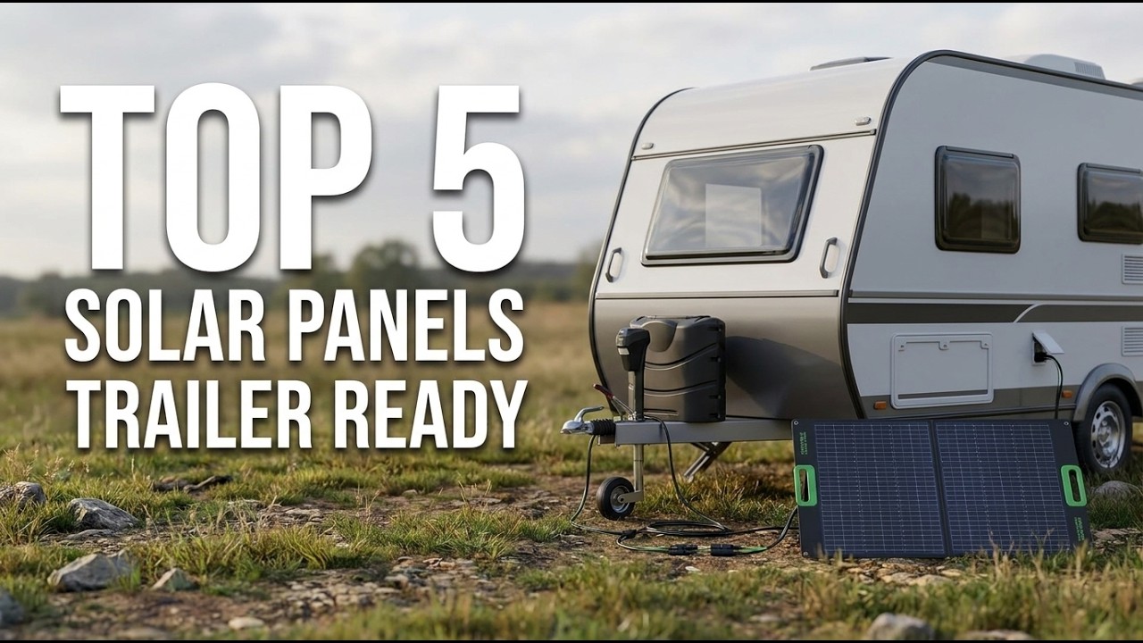 Top 5 Solar Panels for Travel Trailers – Off Grid Ready!