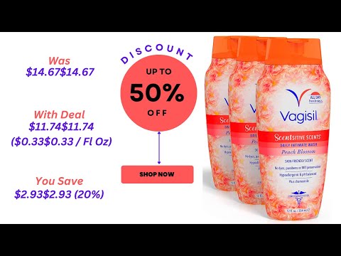 Vagisil Scentsitive Scents Daily Intimate Feminine Wash for Women Boom Review