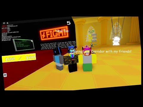 Steam Community :: Video :: Playing Last Corridor (Roblox)