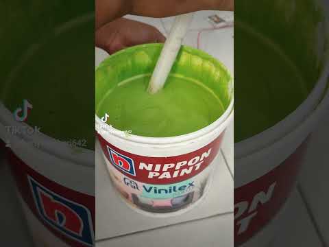 Review cat tembok vinilex nipon paint 5kg untuk ukuran kamar 2,5x3 meter #shorts #shortsvideo