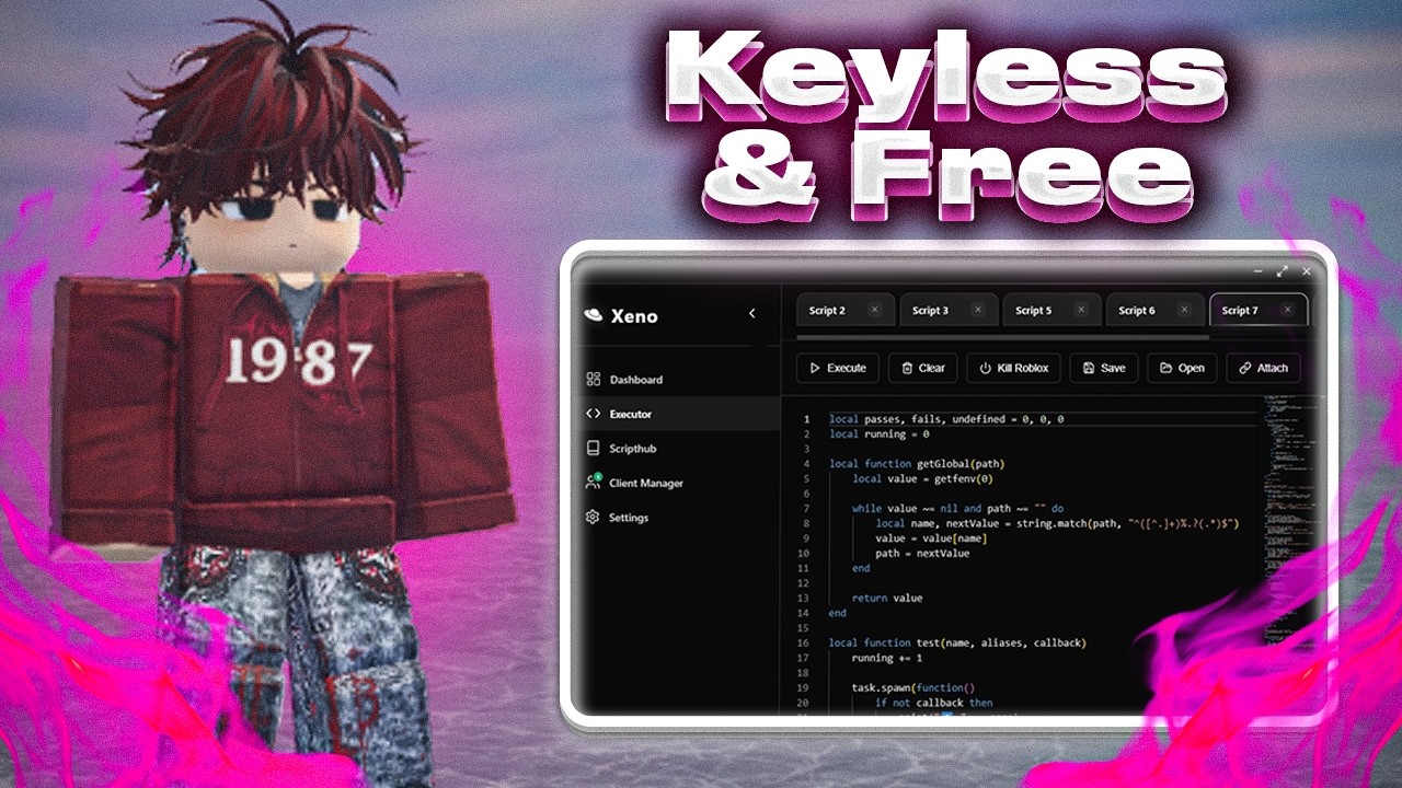 Roblox Executor XENO Free, Script & NO KEY Exploit Web Working 2026 [100% UNC]
