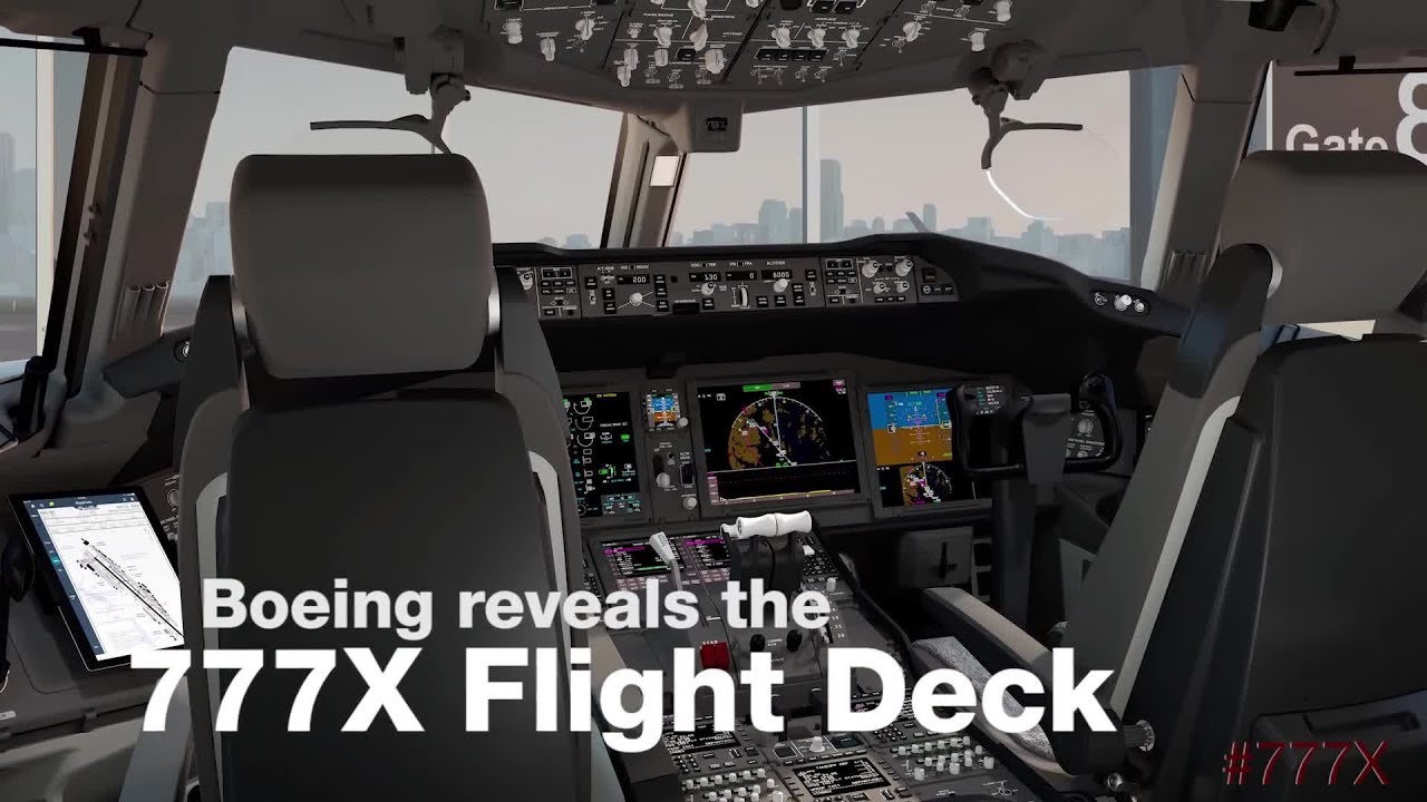 Boeing 777X Flight Deck