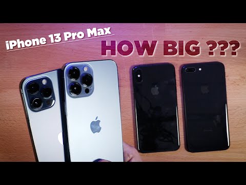 iPhone 13 Pro Max SIZE & WEIGHT Comparison