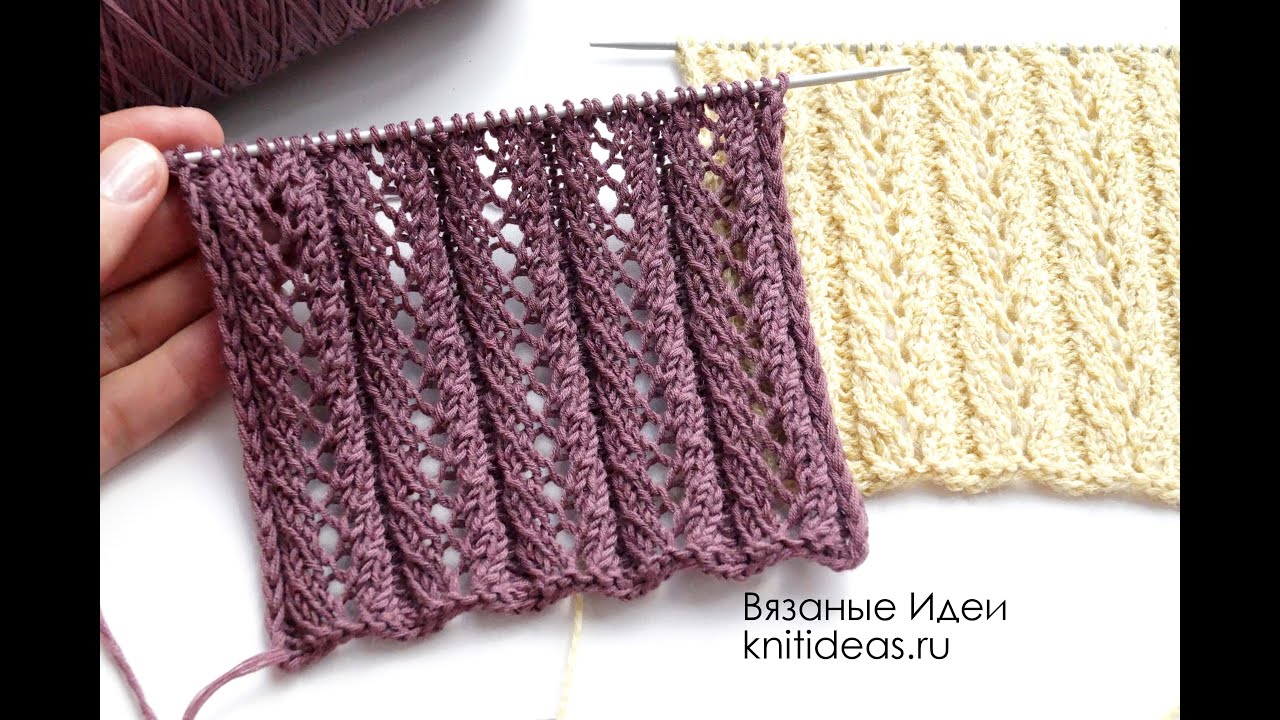 Knit Pattern  VERY EASY LACE STITCH