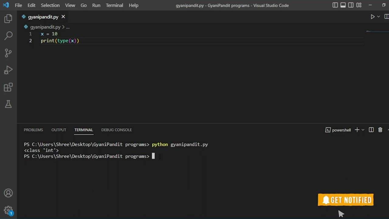 Type Function in Python