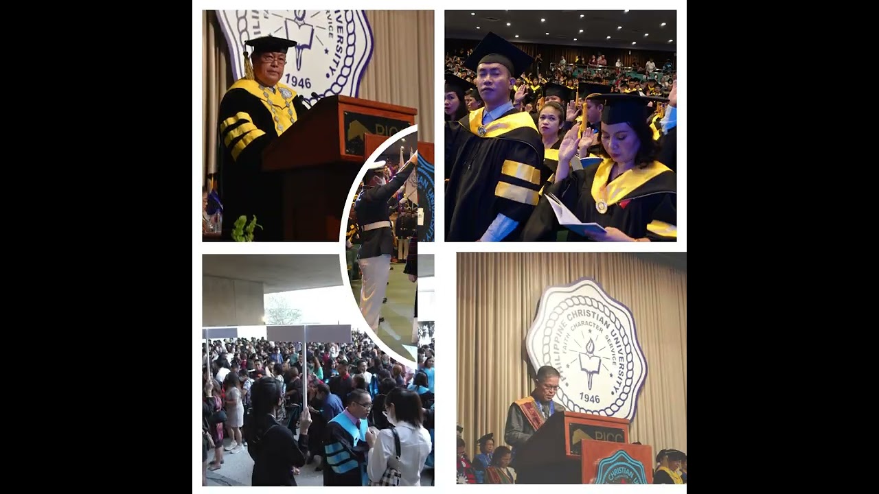 Philippine Christian University held its 81st Commencement Exercises