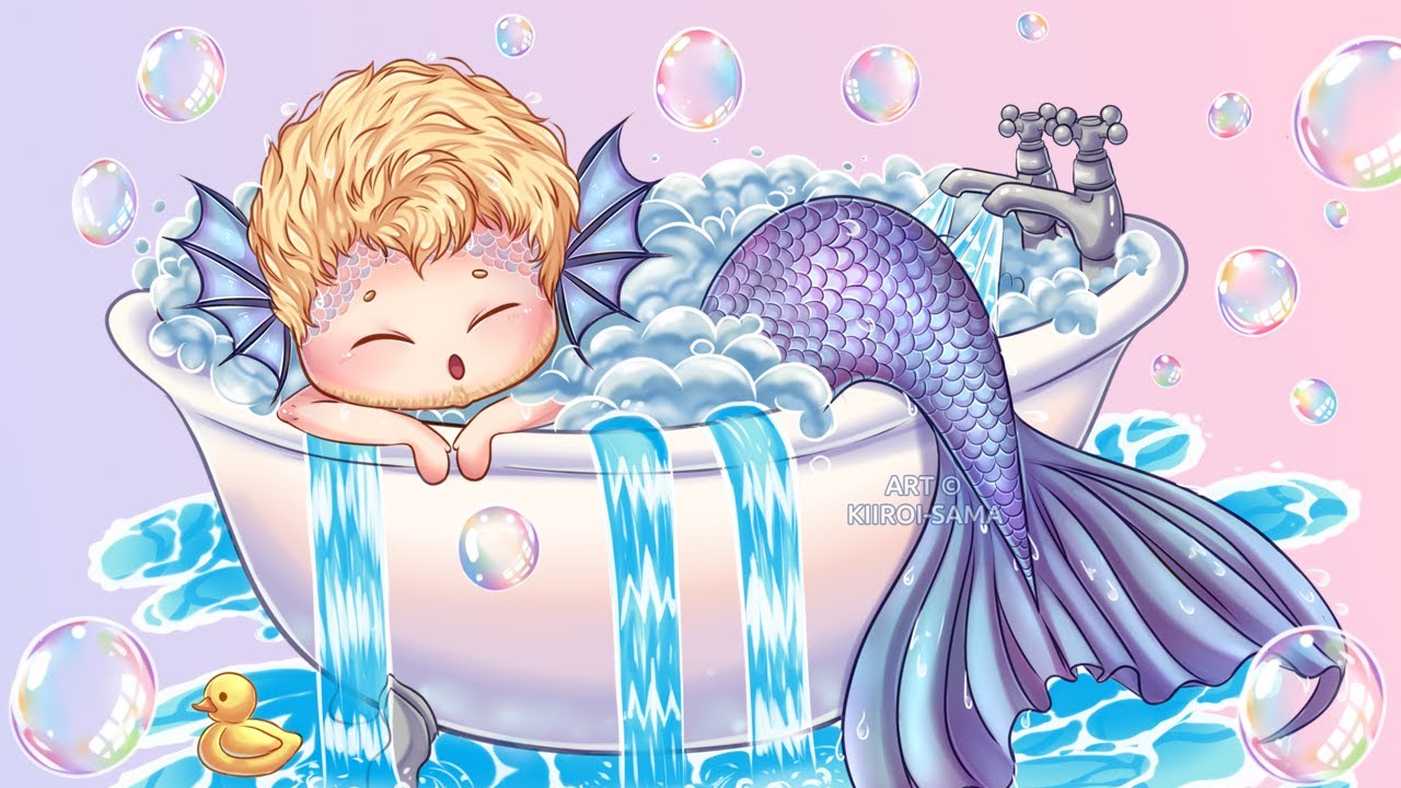 Speedpaint - Bubble bath