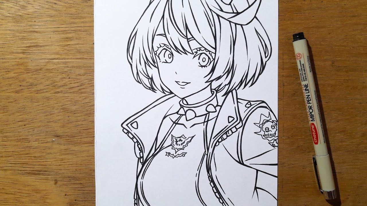 How to draw Elphelt Valentine Guilty Gear | Elphelt Valentine step by step tutorial for beginners