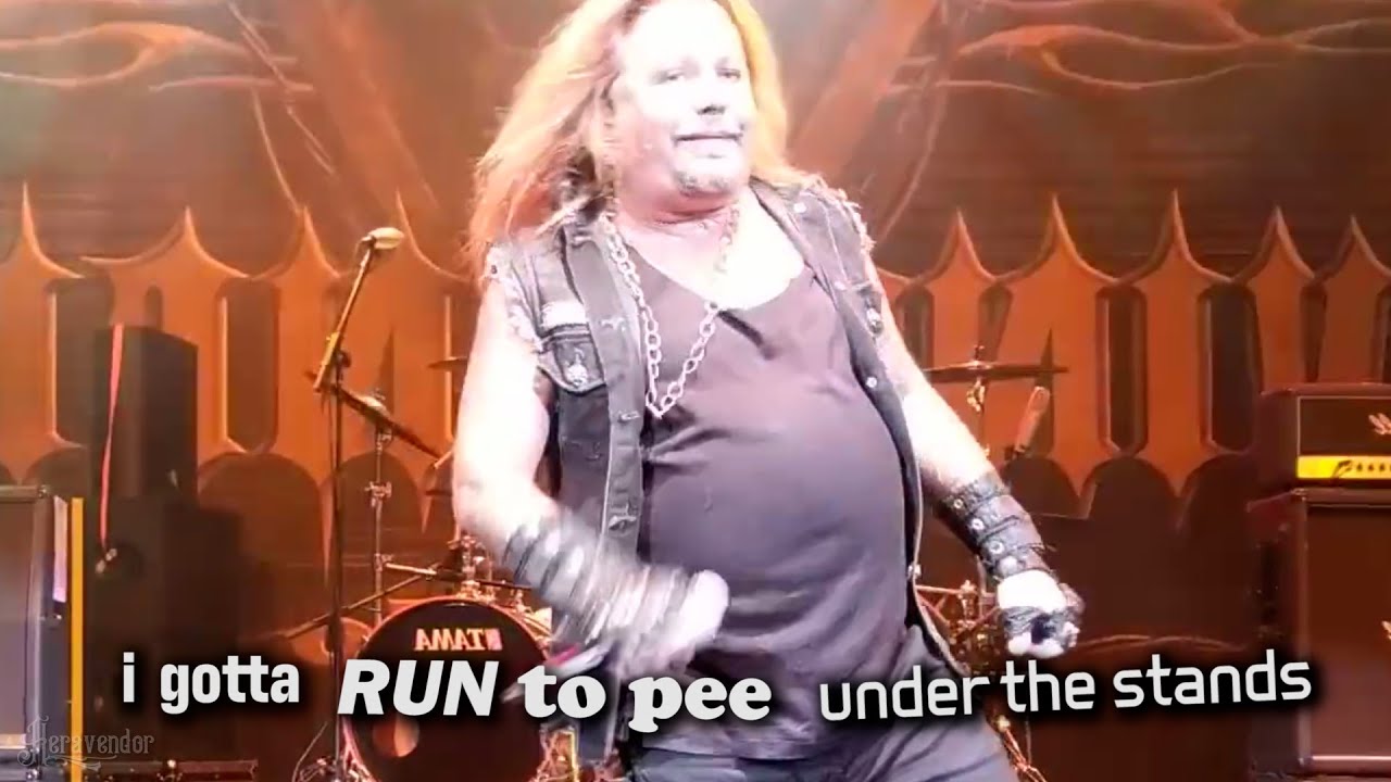🤡 DR FEELGOOD 🎤 Motley Crue WRONG FUNNY LYRICS Vince Neil Live MISHEARD 80's Music Concert Rock Band
