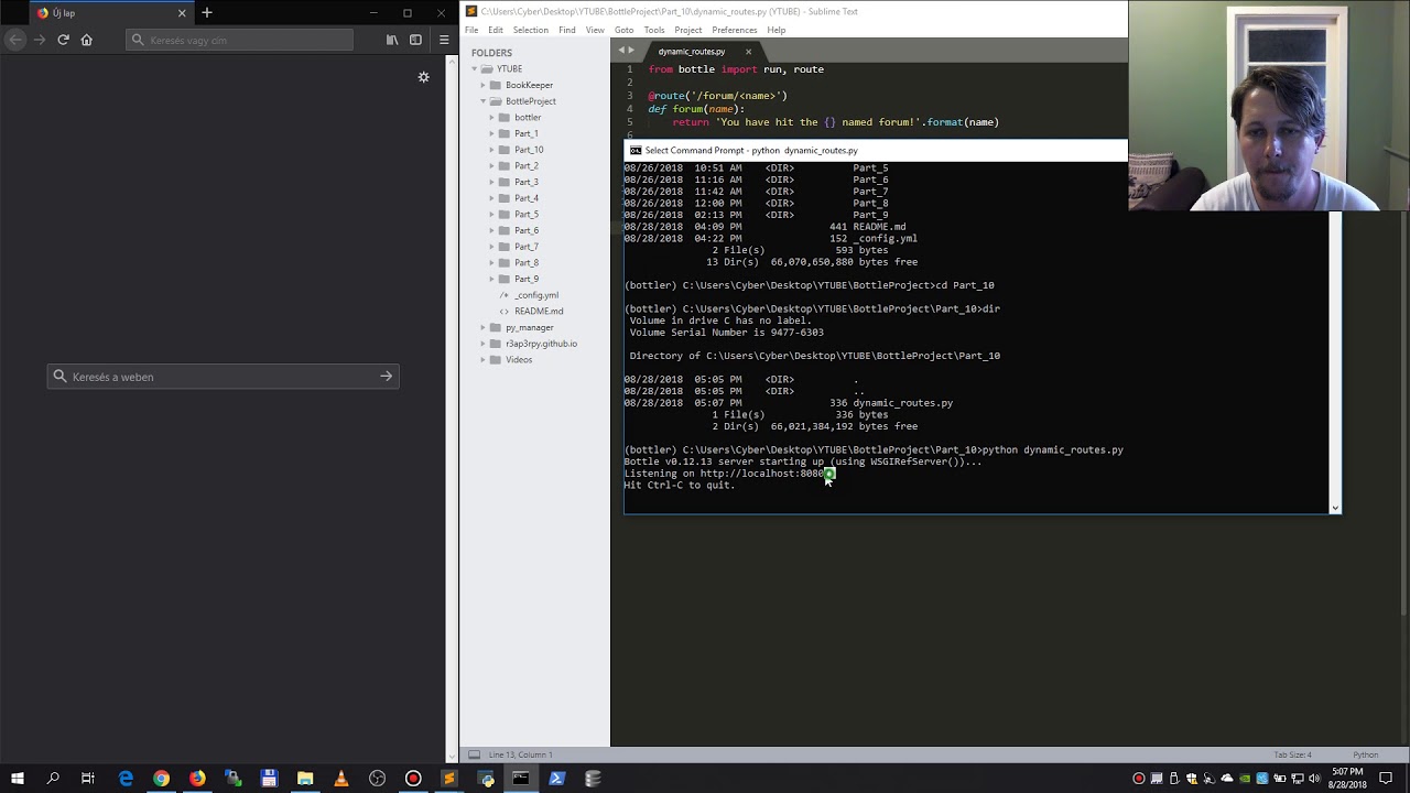 Python - Bottle - Part 10