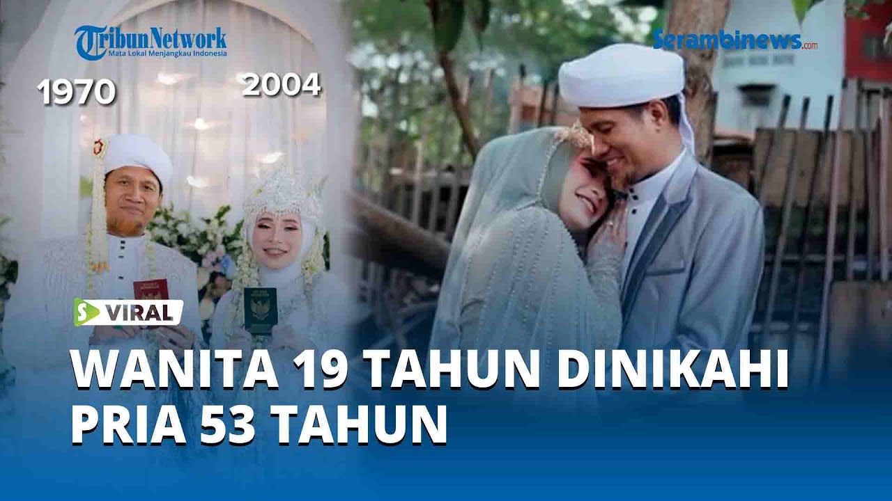 Viral Pernikahan Beda Usia Wanita 19 Tahun Dinikahi Pria 53 Tahun, Kerap Bagikan Momen Romantis