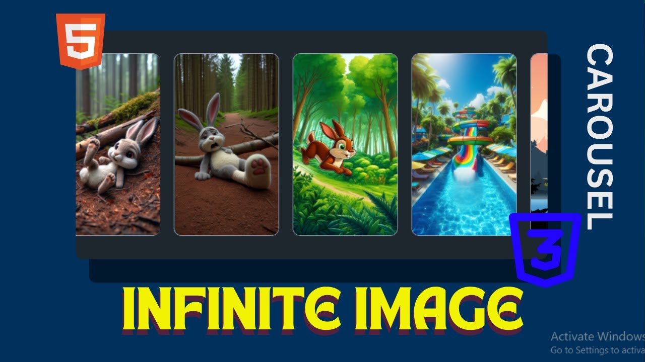 Image Carousel Using HTML & CSS Only | No JavaScript Needed!