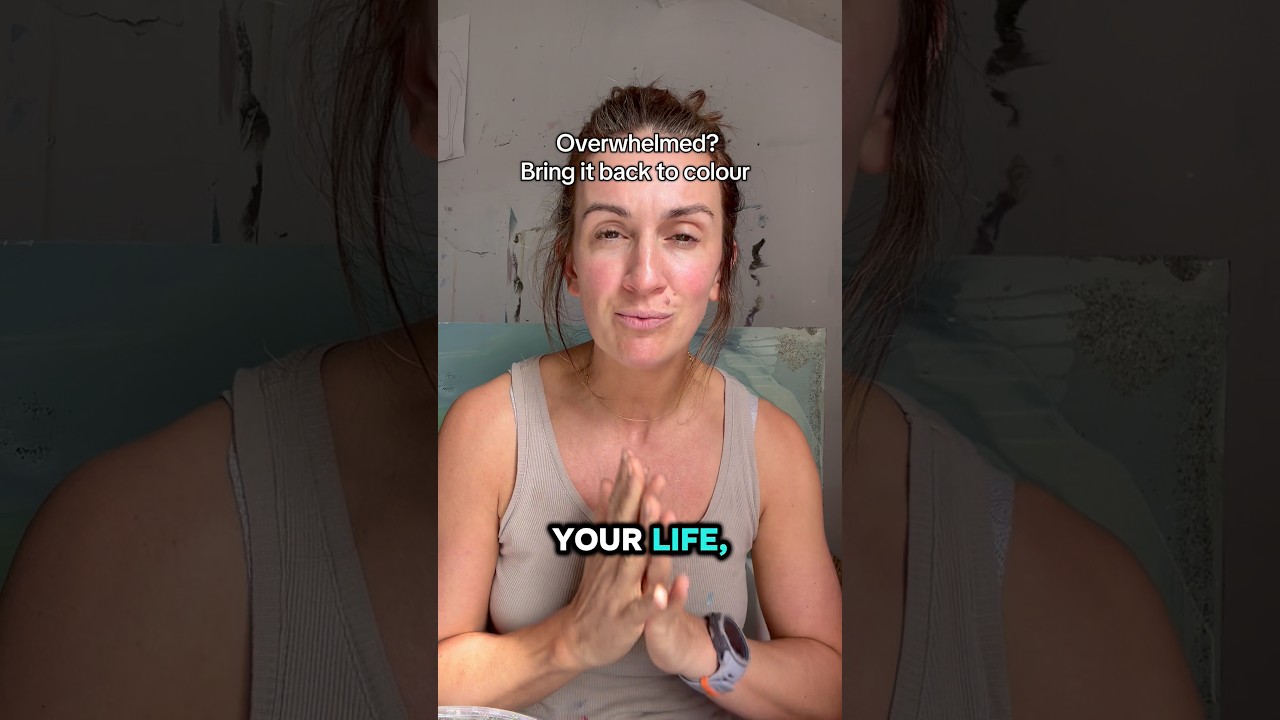 Watch this if you lack confidence in your art #colourtherapy #artinstruction #artist