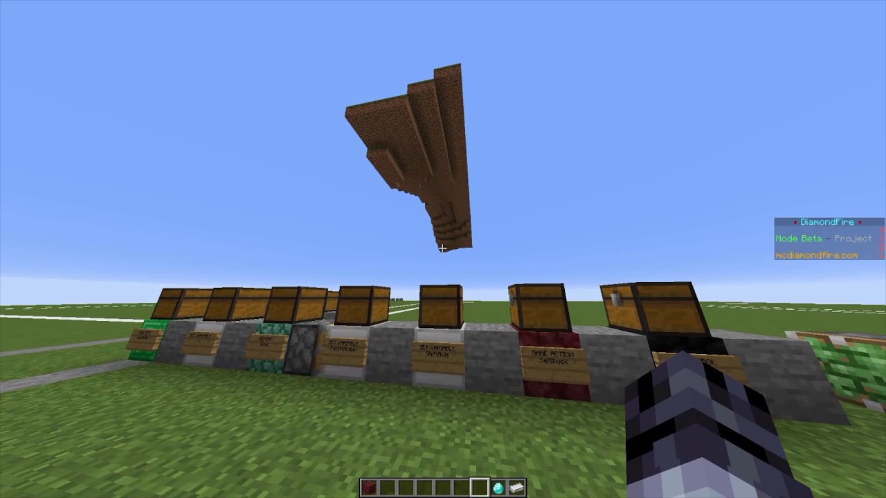Basic Custom Terrain Generator in Minecraft (Diamondfire Tutorial #2)