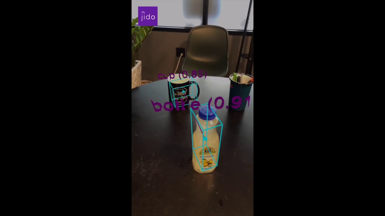 Augmented Reality 3D Object Detection