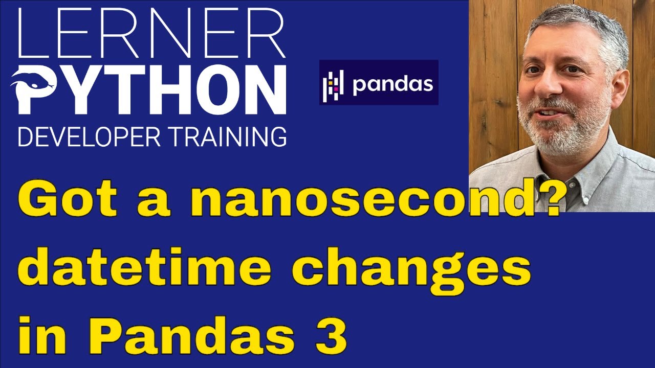 Microseconds vs nanoseconds: datetime64 changes in Pandas 3