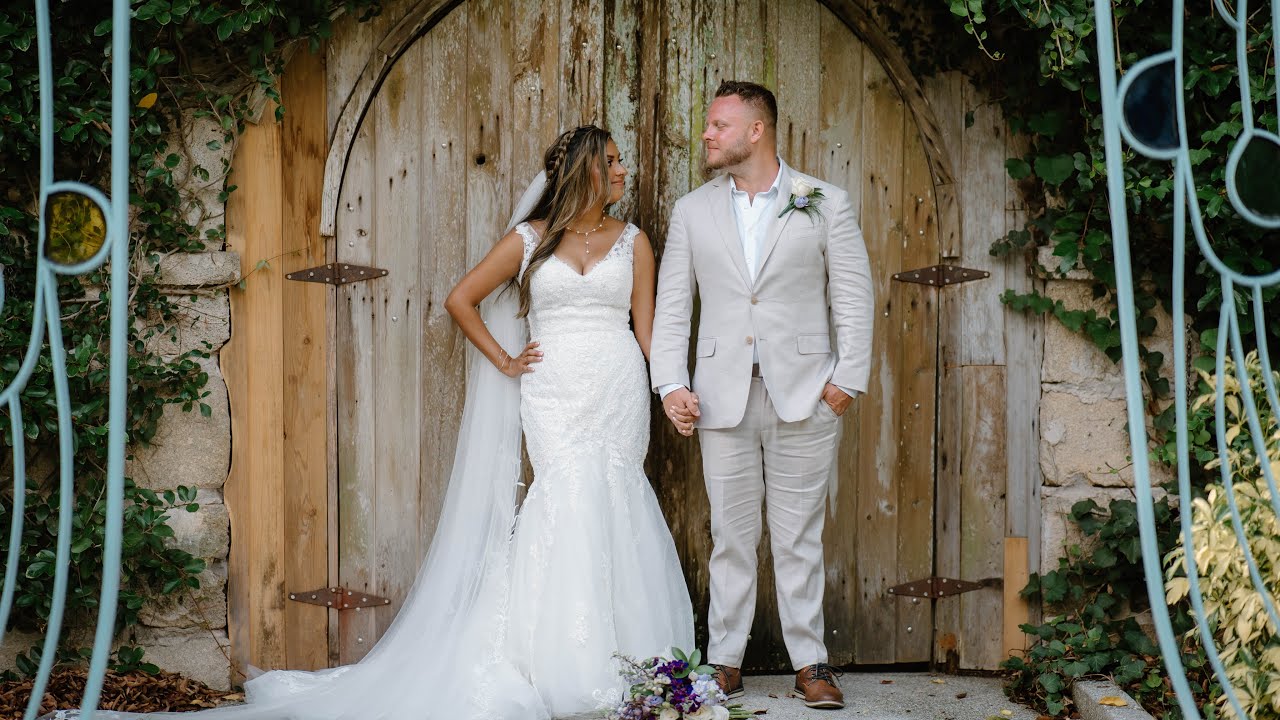 Fountain of Youth, St. Augustine FL | Lisa and Tyler Wedding Highlight Film