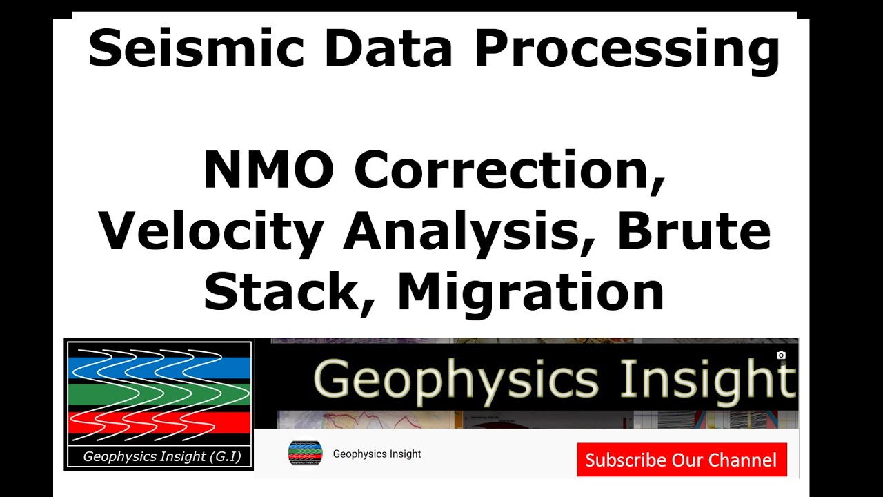 Seismic Data Processing Essential NMO Correction, Velocity Analysis & Advanced Migration Techniques