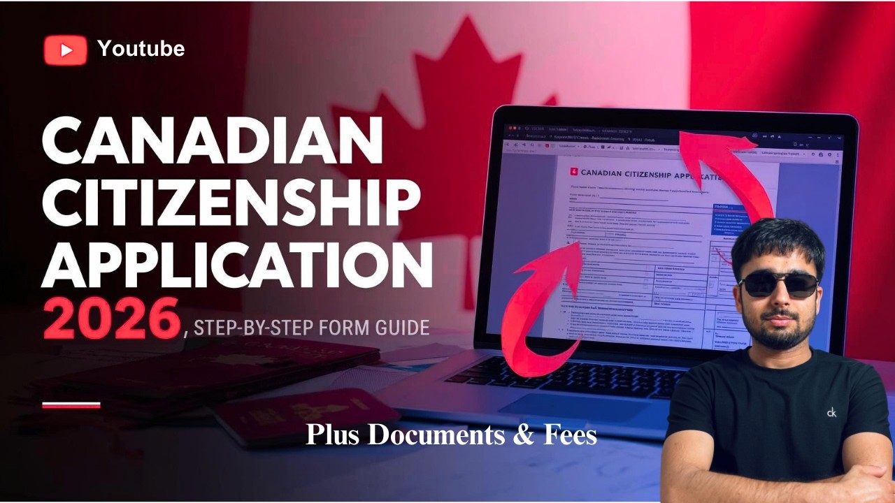 How to Fill Canadian Citizenship Application 2026 | Step by Step Form Guide | Documents & Fees