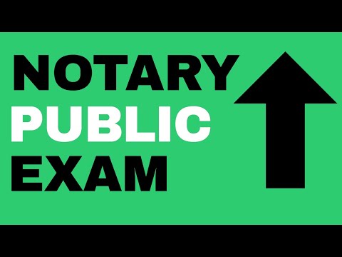 California Notary Public Practice Exam