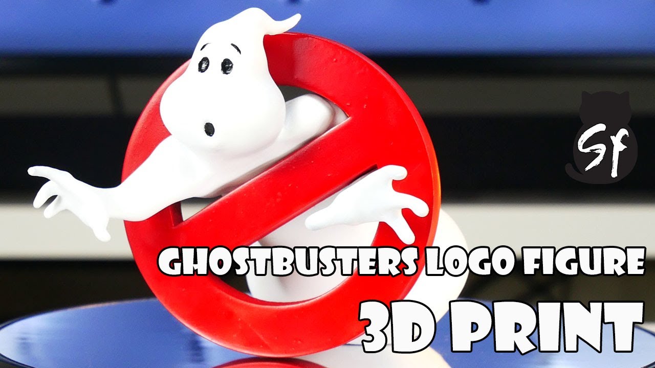 Ghostbusters Logo Figure 3D Print