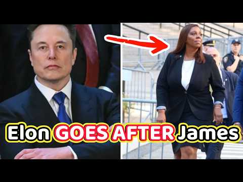 🔥Musk SHREDS Letitia James After She Tried to CRIPPLE Him Financially! #letitiajames #newyork