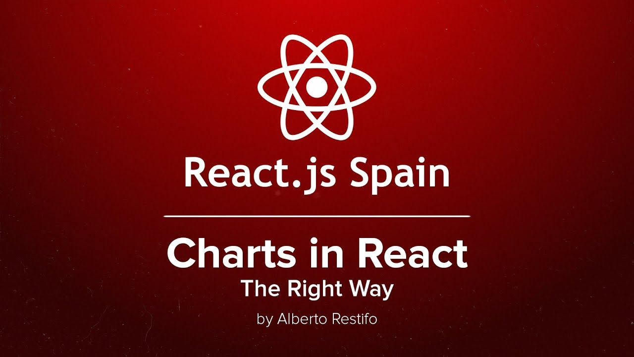 Charts in React, The Right Way - Alberto Restifo - React.js Spain