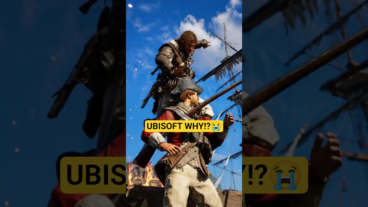 This Changed in Black Flag Resynced and Fans Are Mad #assassinscreed