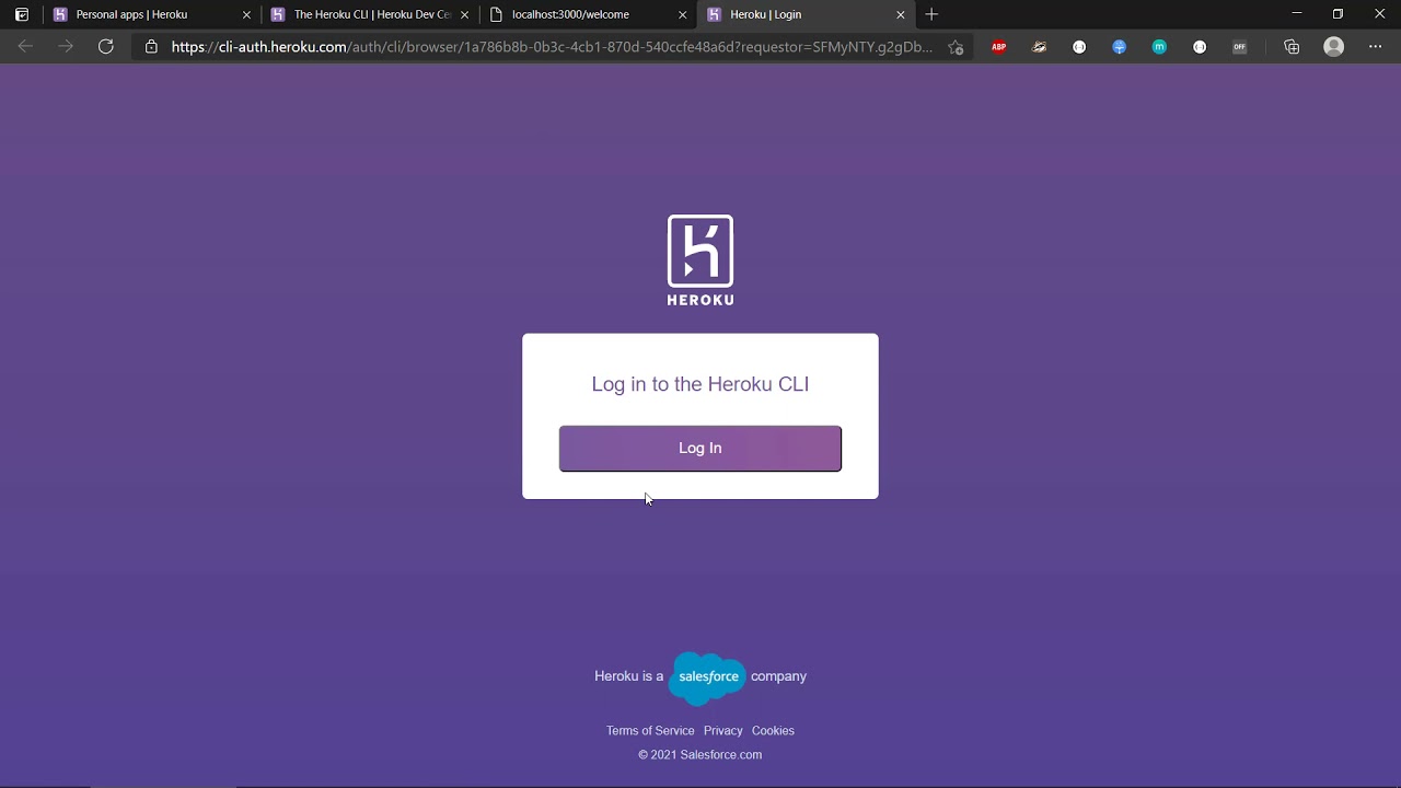 Deploying ExpressJS app to Heroku