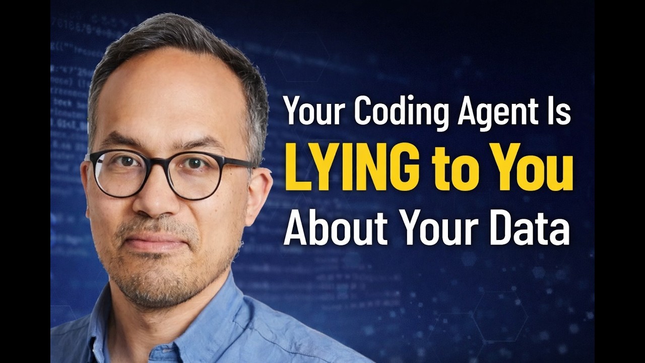 Your Coding Agent Is Lying to You About Your Data