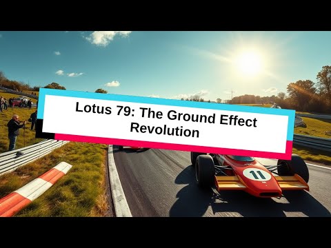 Lotus 79: The Ground Effect Revolution #F1 #shorts