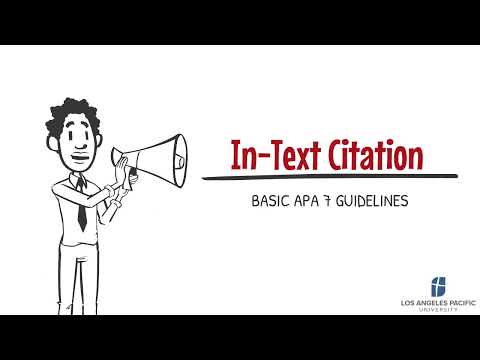Basic APA 7 Guidelines | In-Text Citation