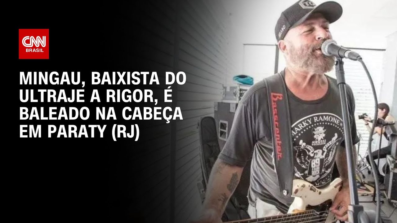 Mingau, do Ultraje a Rigor, foi baleado em local dominado por facção ...