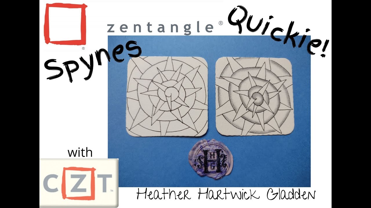 Zentangle® Quickie: Spynes