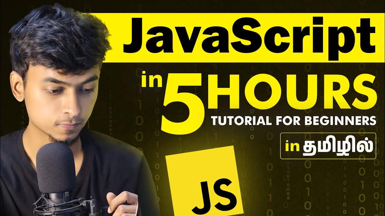 JavaScript tutorial for Beginners in Tamil | DOM Explained | Mini Project in JavaScript